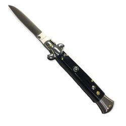 Ballistix Ballistic Side Open Spring Knife Black | Reviews Online ...