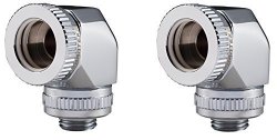 Deals on Phanteks 16MM Hard Tube Rotary Fitting 90 - Chrome 2 Pk ...