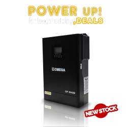 Omega Hybrid Inverter 5.5KW 5000W 5.5KVA5000VA 48VDC Pure Sine Wave ...