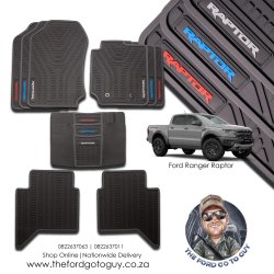 Baobab Ford Ranger Raptor Rubber Floor Mats For Prices | Shop Deals ...