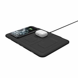 4-IN-1 Wireless Charging Mat - Wirelessly Charge Up To Four Devices And ...