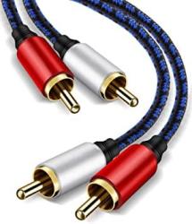 Rca Stereo Cable 30FT Nc Xqin 2RCA Male To 2RCA Male Stereo Audio Cable ...