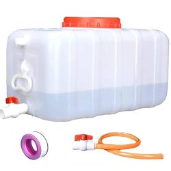 Deals on 100 Gallon Plastic Water Storage Tank Large Water Container ...