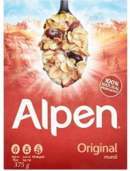 Alpen Original Muesli - 375G Prices | Shop Deals Online | PriceCheck