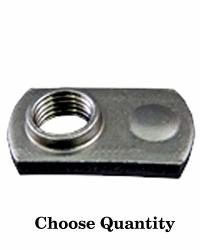 Fasteners Spot Weld Nuts 1/4-20 Weld Nuts Spot Offset Hole Single Tab ...