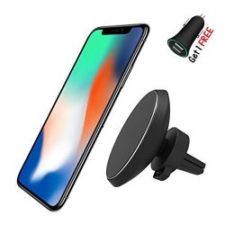 Neotrix Magnetic Qi Wireless Car Charger Mount Mobile Cell Phone Air ...