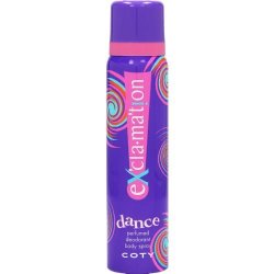Coty Exclamation Perfumed Deodorant Body Spray Dance 90ml | Reviews ...