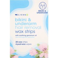 Clicks Bikini Wax Strips 20 Strips Prices | Shop Deals Online | PriceCheck