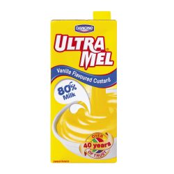 ULTRAMEL Danone Ultra Mel Custard Vanilla 1 Litre Prices | Shop Deals ...