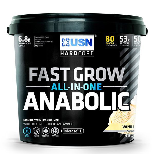 Deals on USN 4kg Fast Grow Anabolic in Vanilla | Compare Prices & Shop ...