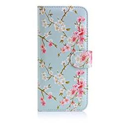 Deals on 32ND Floral Series Design Pu Leather Book Wallet Case Cover ...