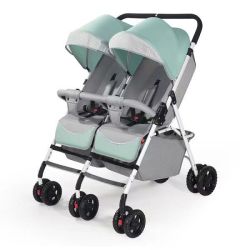Double Side Twin Baby Stroller Mint Green | Reviews Online | PriceCheck