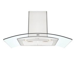 Defy Premium Curved Glass Island Cookerhood DCH323-CHI9427CGS Prices ...
