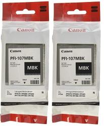 Deals on Canon PFI-107MBK Ink Cartridge Matte Black - 2 Packs In Retail Packing | Compare Prices ...