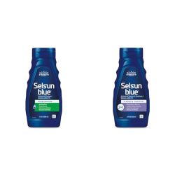Selsun Blue Moisturizing Anti-dandruff Shampoo With Aloe 11 Oz. & 2-IN ...
