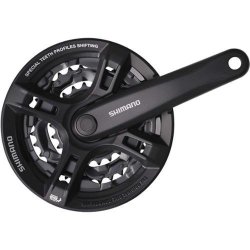 Deals on Shimano Tourney FC-M171 Crankset 175X48-38-28 Black | Compare ...