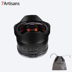 7ARTISANS 7.5MM F2.8 Aps-c Wide-angle Fisheye Fixed Lens Aspherical For ...